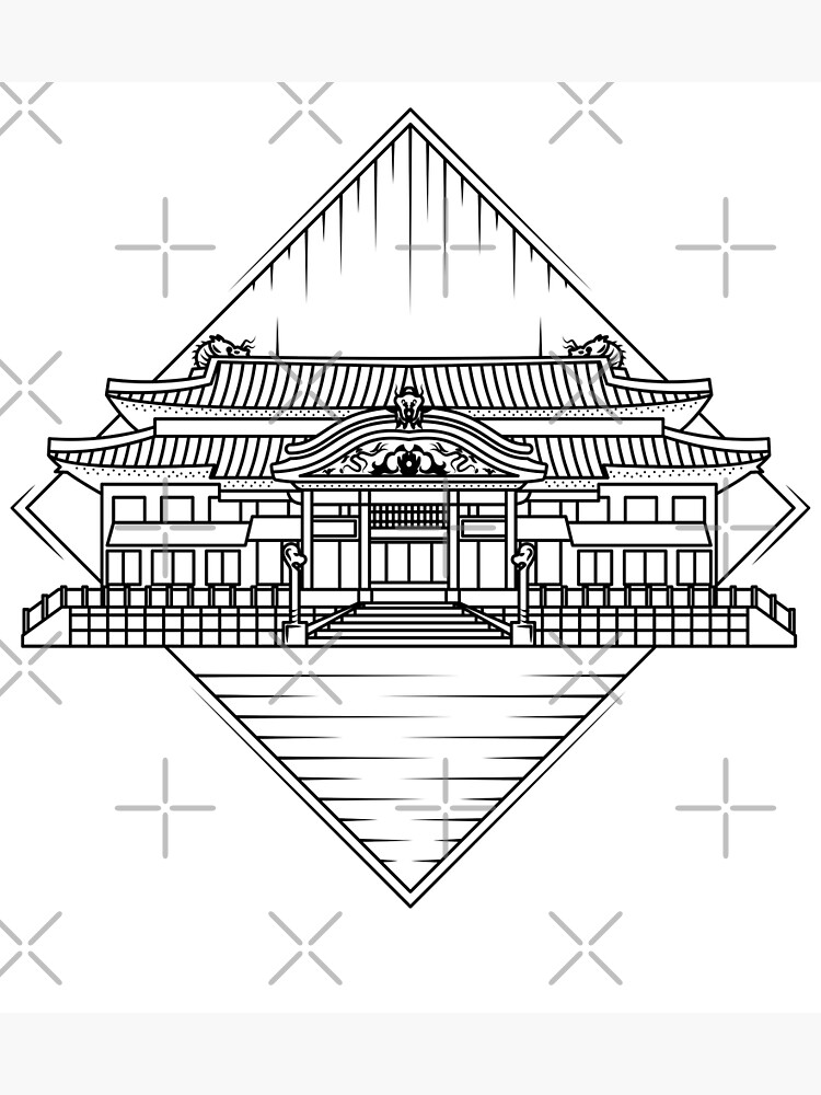 "Shuri Castle" Poster for Sale by HeyOki | Redbubble