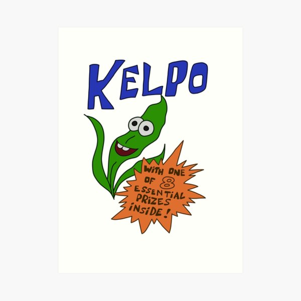 "Spongebob Kelpo Cereal" Art Print for Sale by Doodle-Kabootle | Redbubble