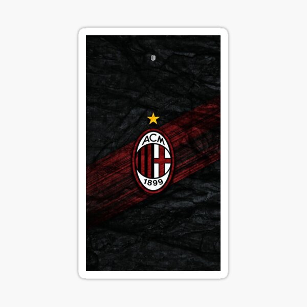 "Milan Rossonero" Sticker for Sale by UniversalHouse | Redbubble
