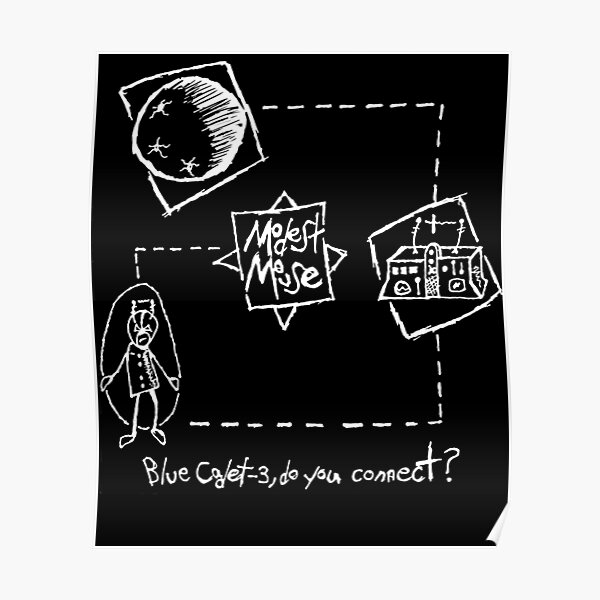 "blue cadet-3 do you connect Essential" Poster for Sale by ...