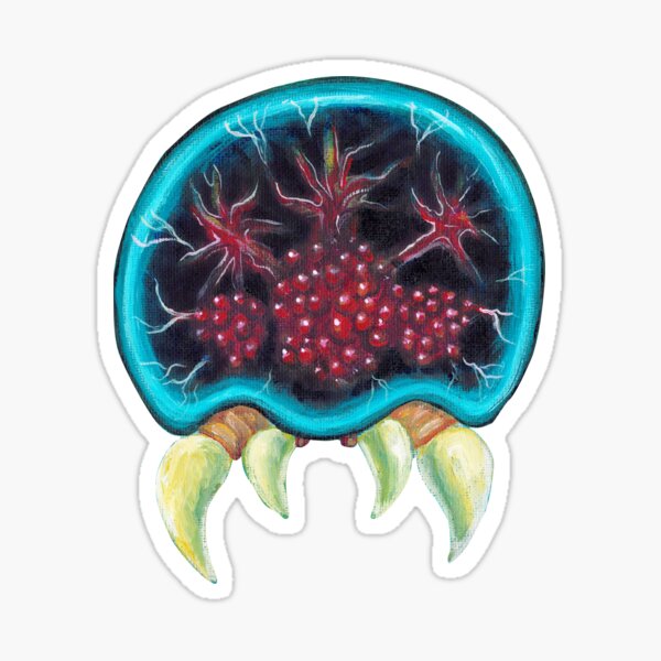 "Metroid" Sticker for Sale by KatieClarkArt | Redbubble