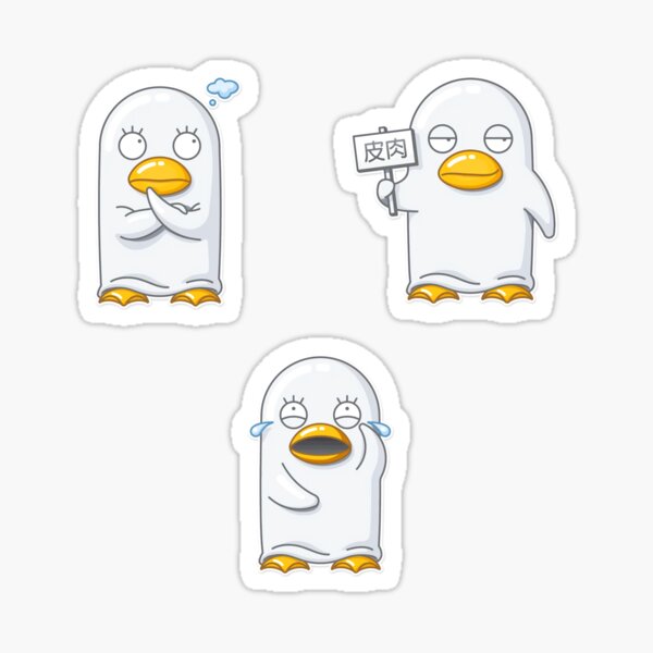 "Gintama Elizabeth Pack 1" Sticker for Sale by Gossandreeas | Redbubble