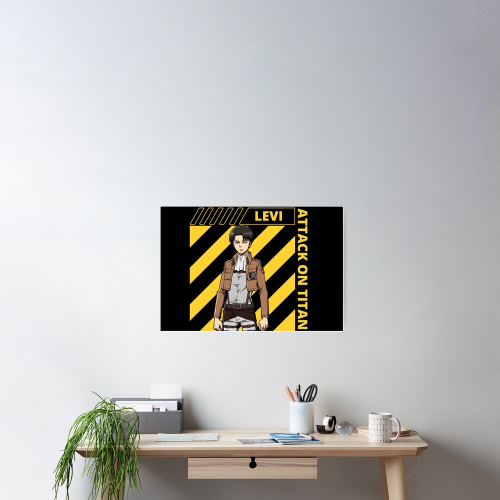 "Captain Levi | Attack on Titan" Poster by OtakuPH | Redbubble