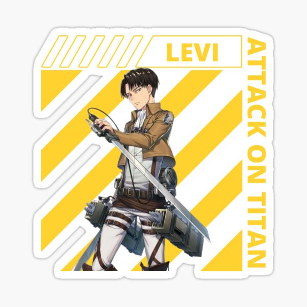 "Levi The Coolest" Sticker by OtakuPH | Redbubble