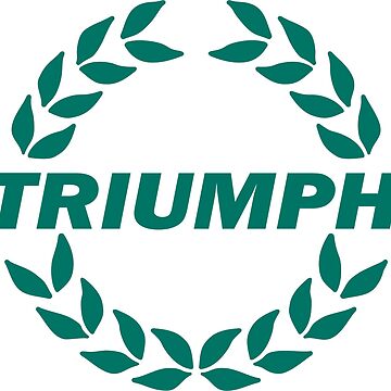 "Vintage Triumph logo" Postcard for Sale by ClassicMotors | Redbubble