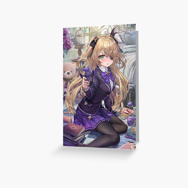 "Fischl Genshin Impact" Greeting Card by saranghandago | Redbubble