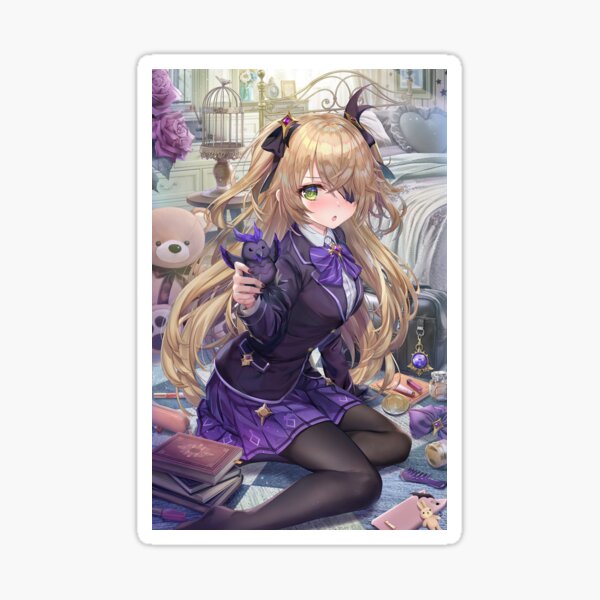 "Fischl Genshin Impact" Sticker by saranghandago | Redbubble
