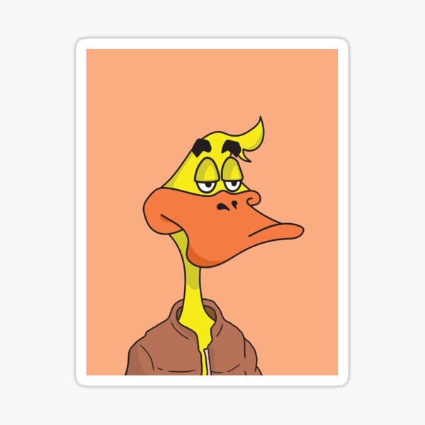 "bored duck 2022" Sticker by DRAXEGANG | Redbubble