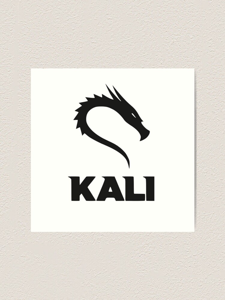 "Kali Linux Logo" Art Print for Sale by Weeev | Redbubble