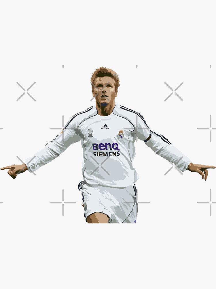 "David Beckham " Sticker by irmaosmaximoff | Redbubble