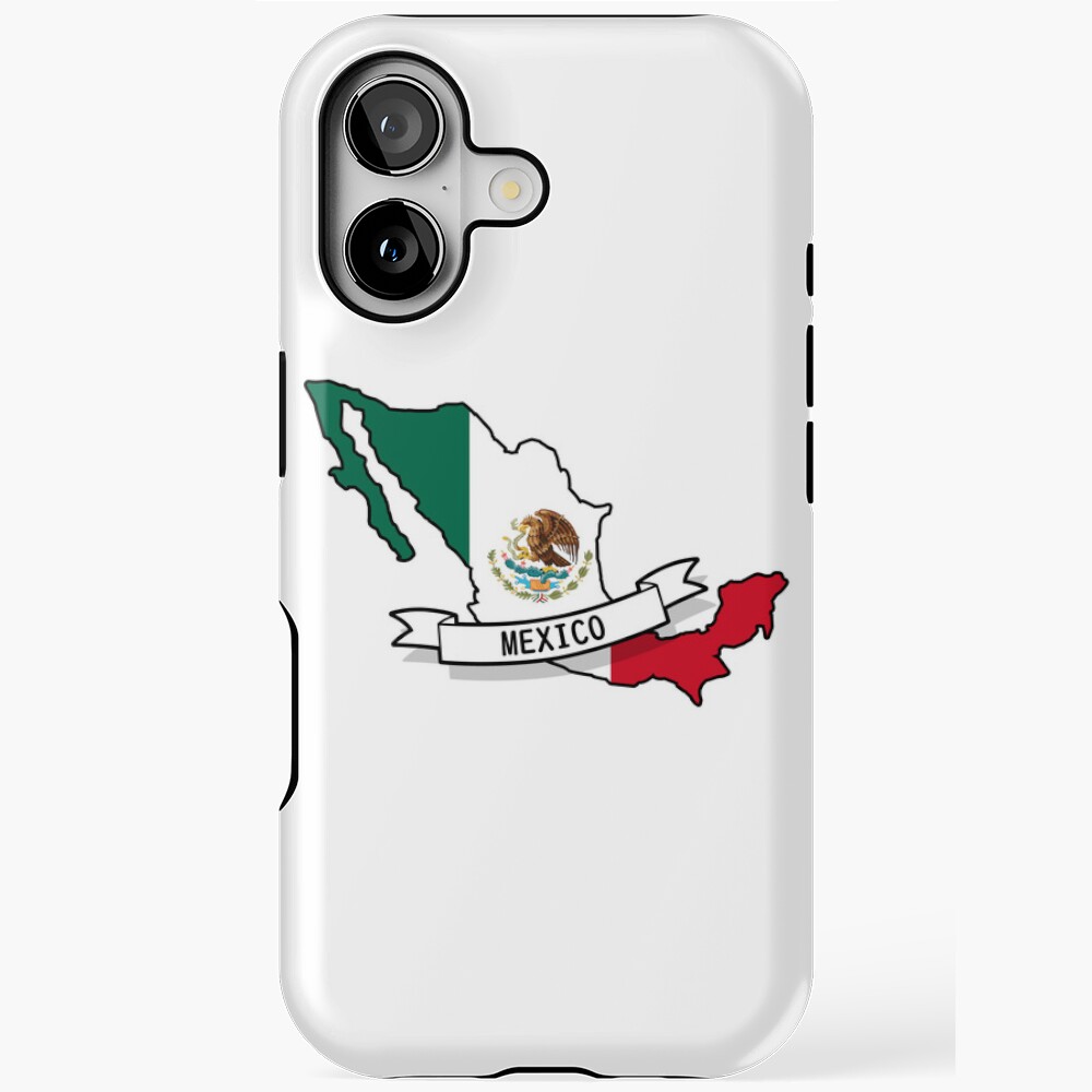 "Mexico Flag Map" Sticker for Sale by Koi-Art | Redbubble