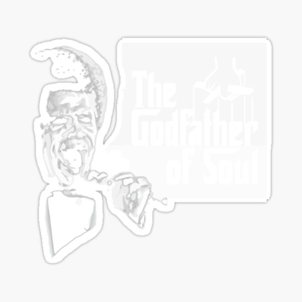 "James Brown" Sticker for Sale by HenriReyArt | Redbubble