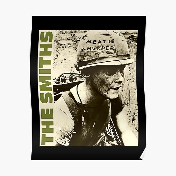 Meat Is Murder Album Cover Poster For Sale By Brtpmz Redbubble