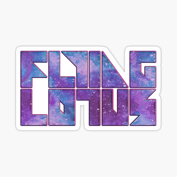 "Flying Lotus" Sticker by CinematiK19 | Redbubble