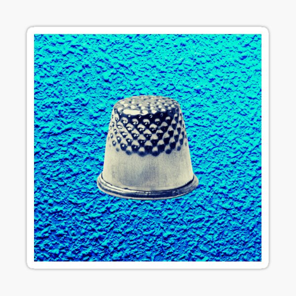 "THIMBLE" Sticker by mistivelvet | Redbubble