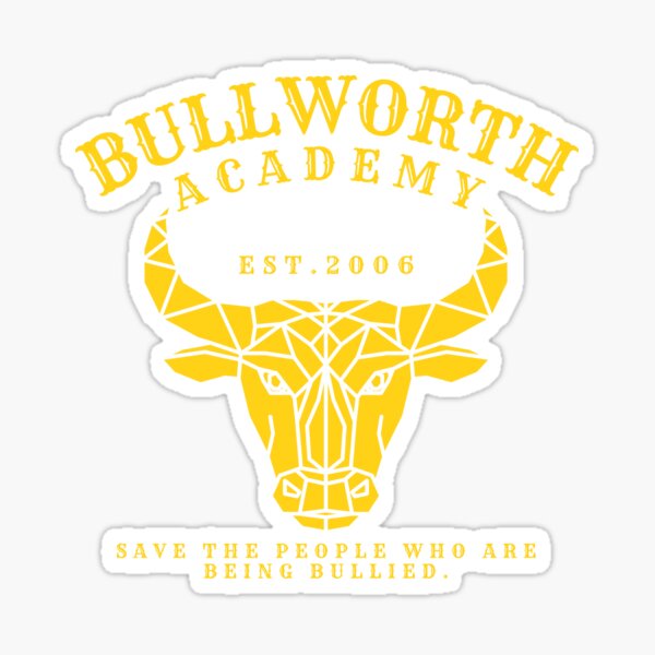 "Bullworth | " Sticker by shantiyazosia | Redbubble