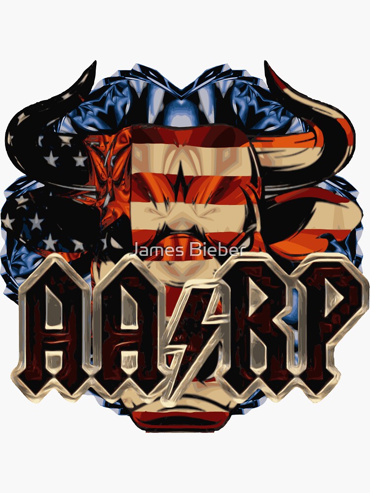 "Aarp (senior?)" Sticker for Sale by James Bieber | Redbubble