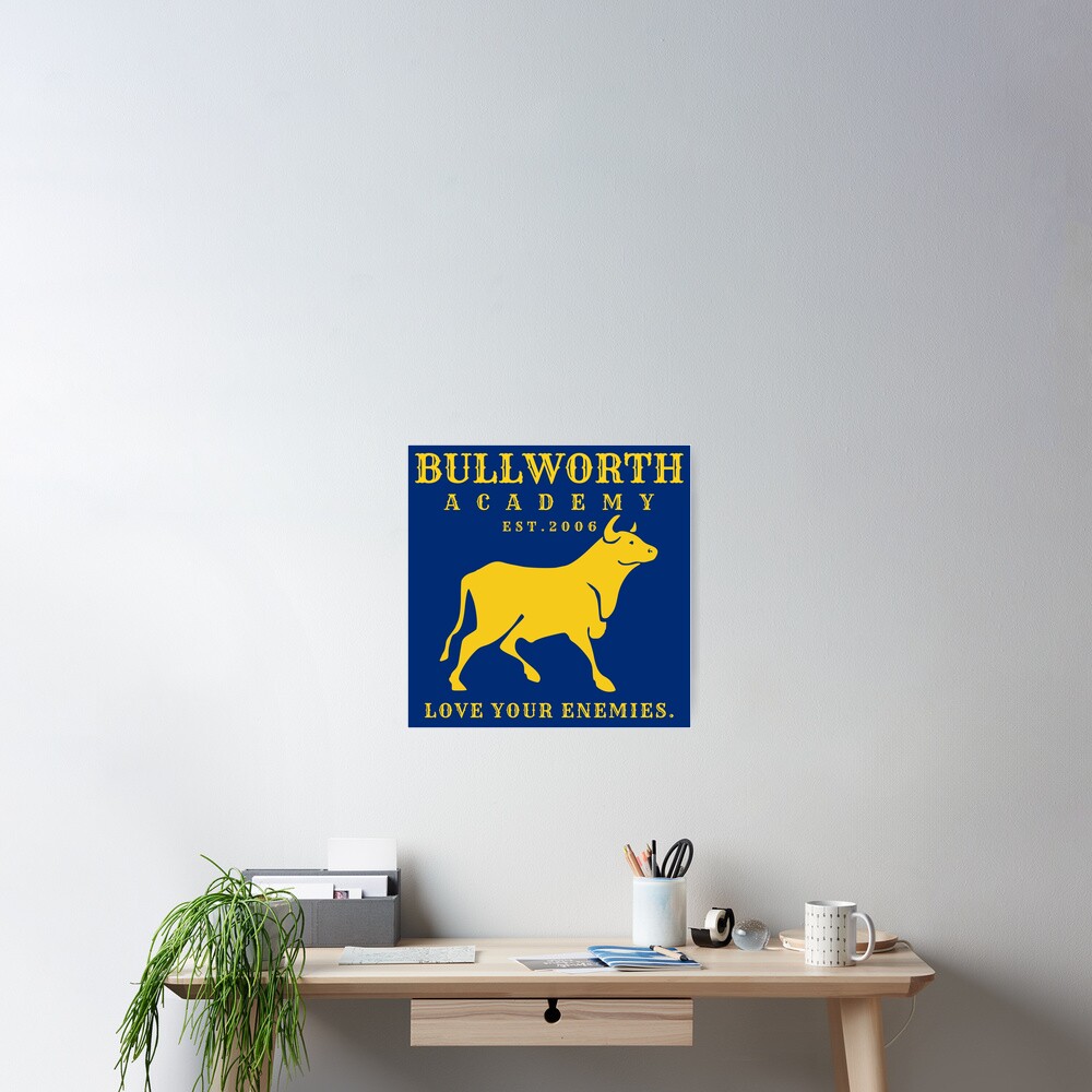 "Bullworth | " Poster by shantiyazosia | Redbubble