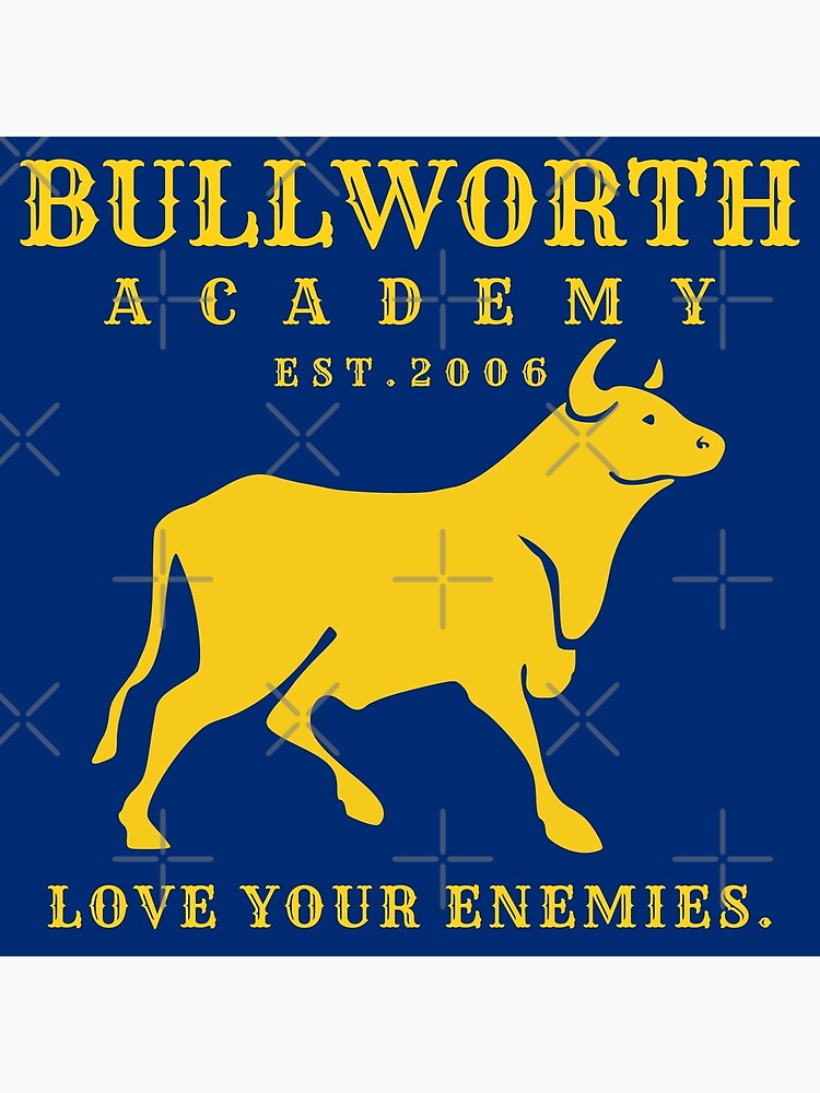 "Bullworth | " Poster by shantiyazosia | Redbubble