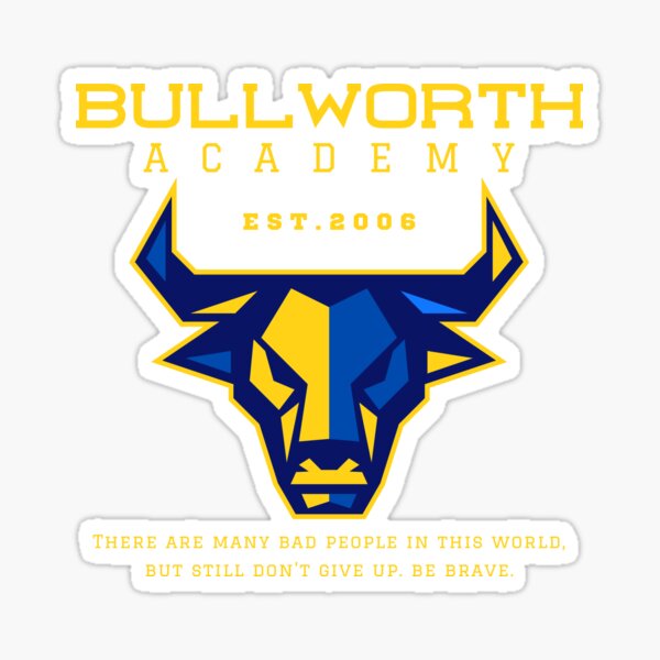 "Bullworth | " Sticker by shantiyazosia | Redbubble