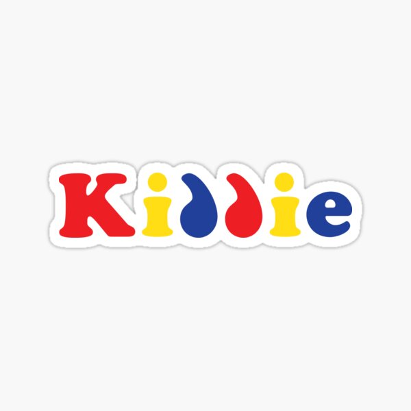 "Kiddie Logo No. 2" Sticker by This-is-kiddie | Redbubble
