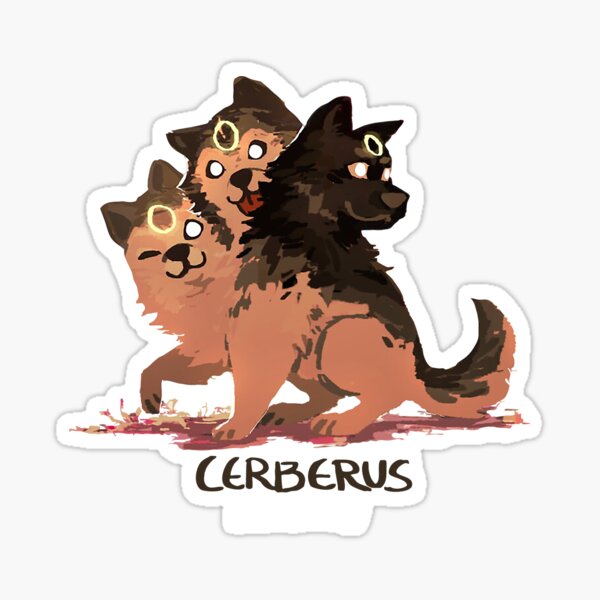 "cerberus" Sticker by ilrud | Redbubble