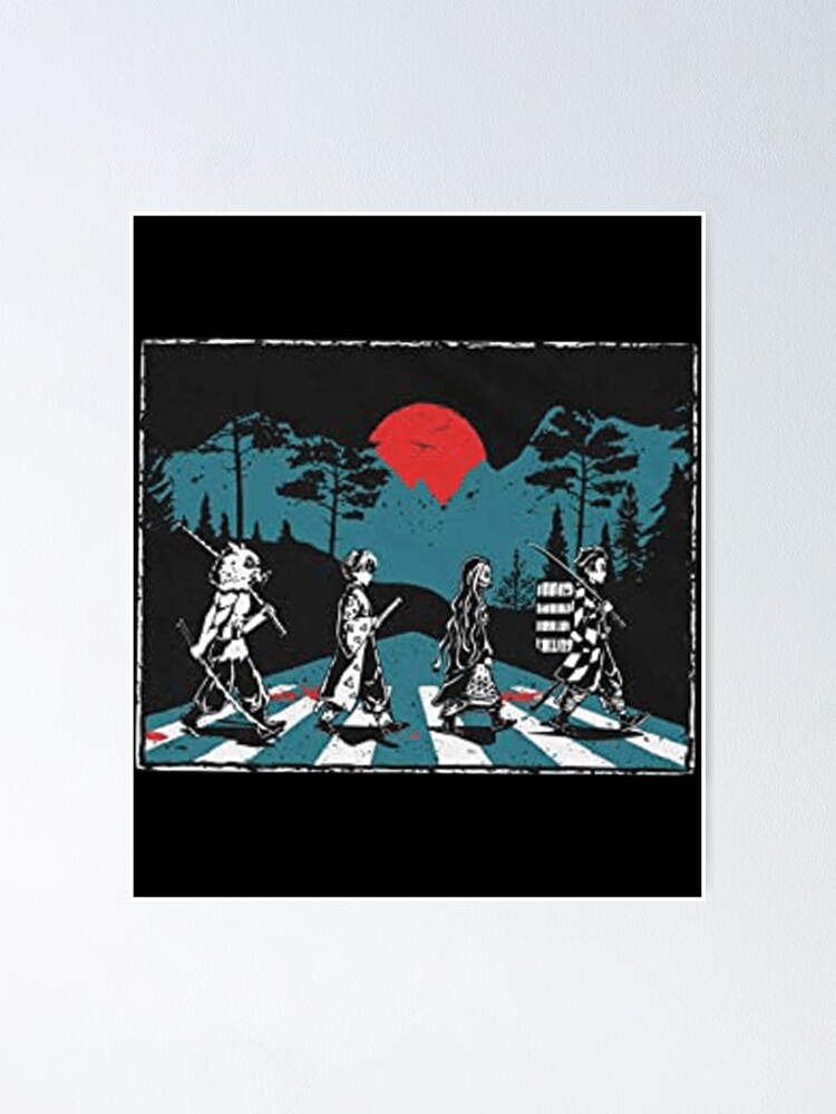 "Demon slayer, Abbey Road Tanjiro Nezuko Zenitsu Inosuke Classic ...