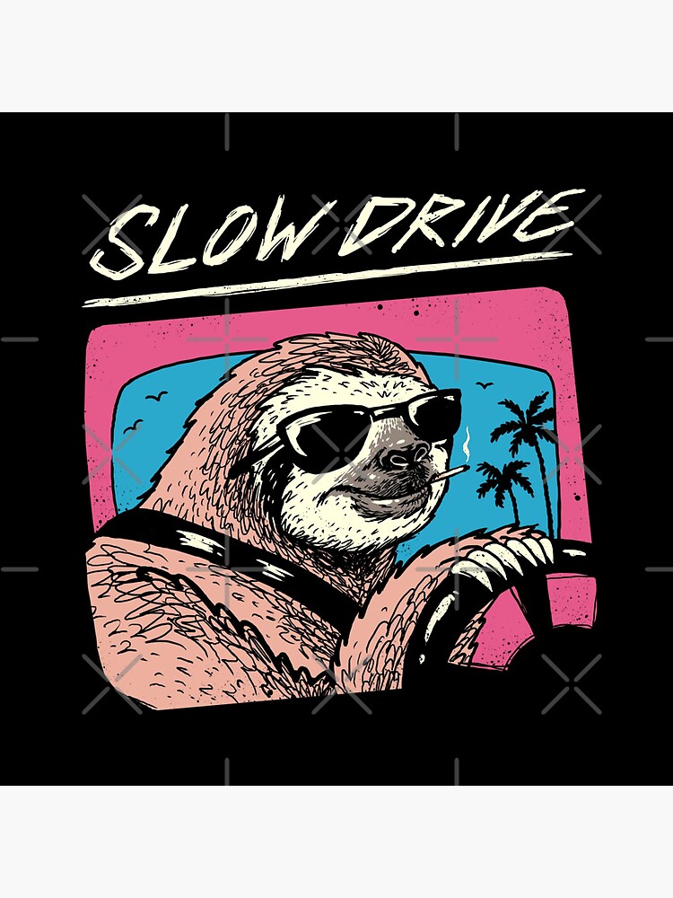 "Slow Drive" Sticker for Sale by vincenttrinidad | Redbubble