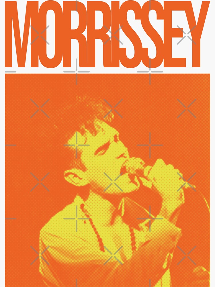 "Morrissey" Sticker by SampoernaMind | Redbubble