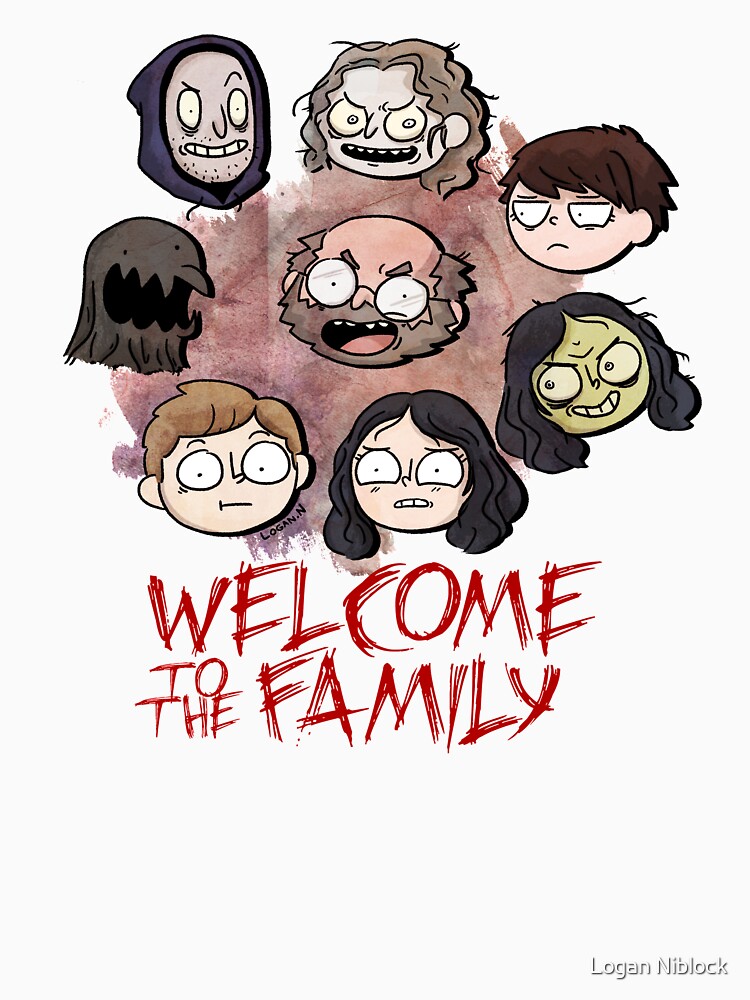 "Welcome to the Family" T-shirt for Sale by logan-niblock | Redbubble ...