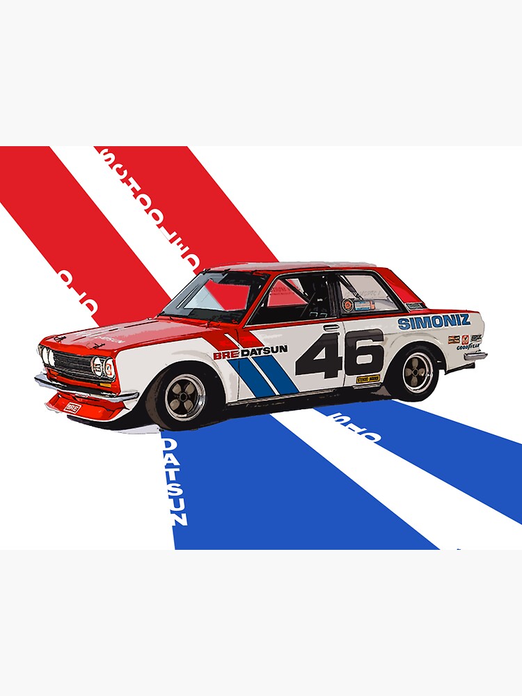 "Brock Datsun 510" Sticker for Sale by johnnyvu | Redbubble
