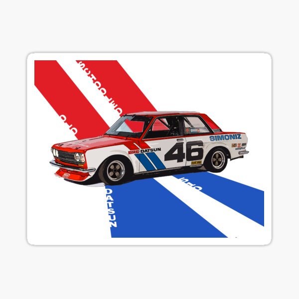 "Brock Datsun 510" Sticker for Sale by johnnyvu | Redbubble