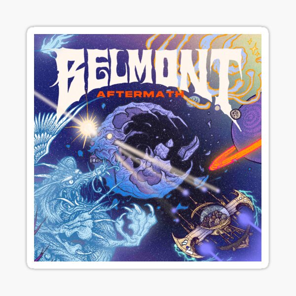"Belmont Aftermath" Sticker by maikmtzgr | Redbubble