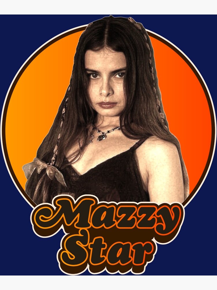 "Retro Mazzy Star Tribute " Poster for Sale by alexhumphy | Redbubble