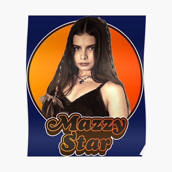 "Retro Mazzy Star Tribute " Poster for Sale by alexhumphy | Redbubble