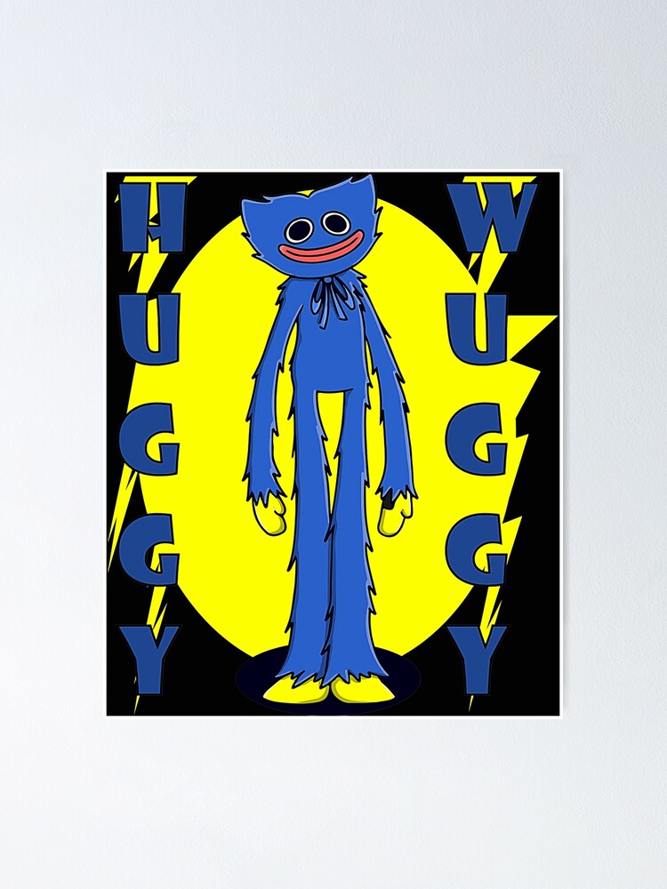 "Huggy Wuggy" Poster by imandeebeale | Redbubble