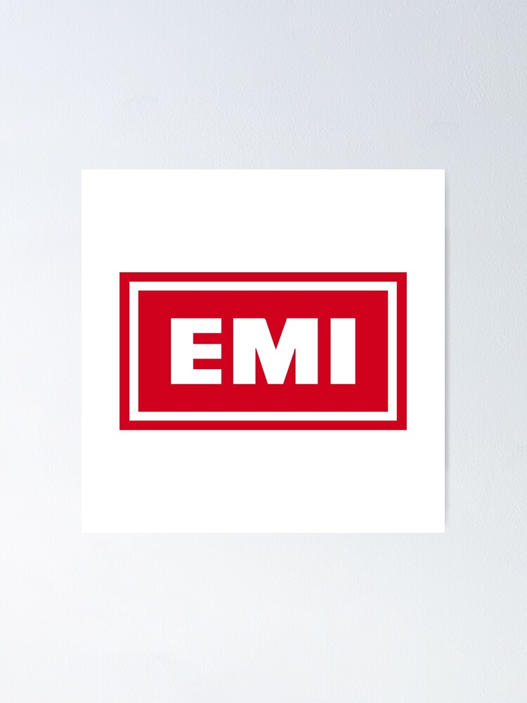 "BEST SELLER - EMI Music Merchandise" Poster for Sale by Lambareneyang ...