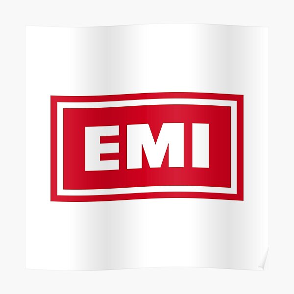 "BEST SELLER - EMI Music Merchandise" Poster for Sale by Lambareneyang ...
