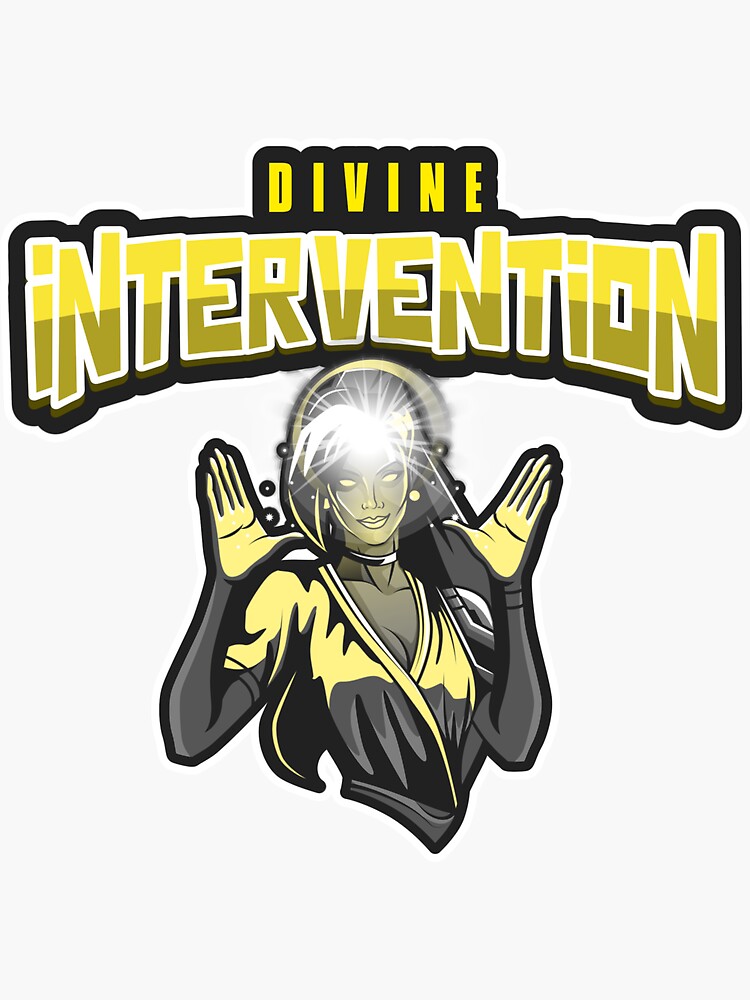 "Divine Intervention Cleric DnD" Sticker by OldWarrior | Redbubble