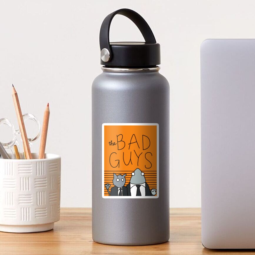 "The Bad Guys" Sticker for Sale by GeekPopDesigns | Redbubble