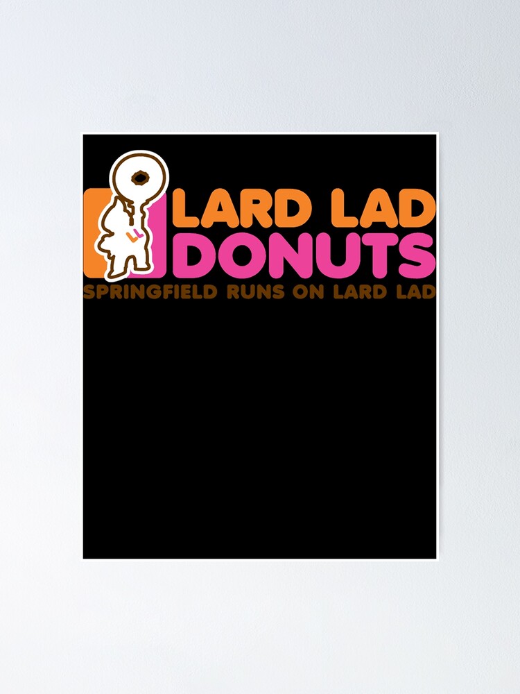 "Lard Lad For Fans" Poster for Sale by AliciaBernier | Redbubble