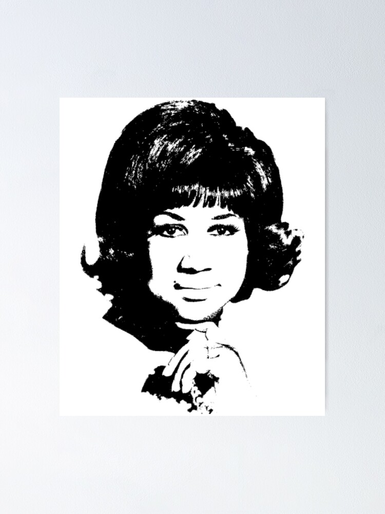 "Aretha Franklin Pop Art" Poster for Sale by MilletArt | Redbubble
