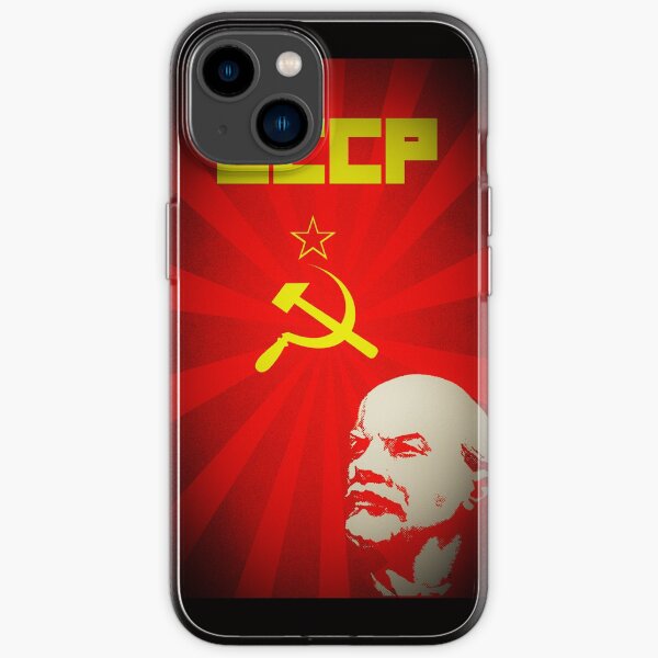 "lenin russia soviet communist propaganda" iPhone Case for Sale by ...