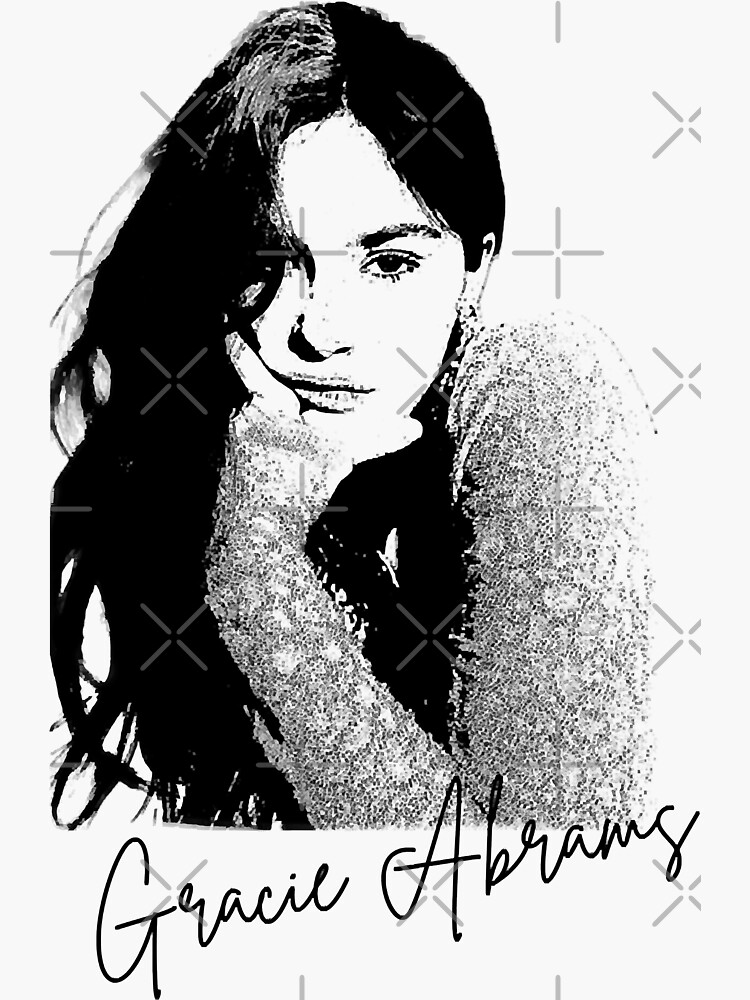 "Lover Gifts Gracie Abrams Gracie Abrams Sticker Gift For Movie Fans ...