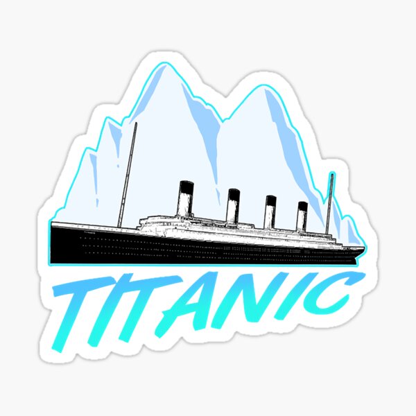 "Titanic Vintage Cruise Ship Rms" Sticker by Sealokie03 | Redbubble