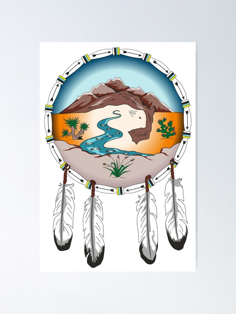 Lipan Apache Tribe Poster For Sale By Ironmaiden64 Redbubble
