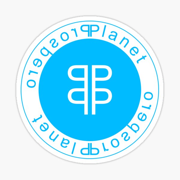 "Planet Prospero Logo 2" Sticker for Sale by drevgetz | Redbubble