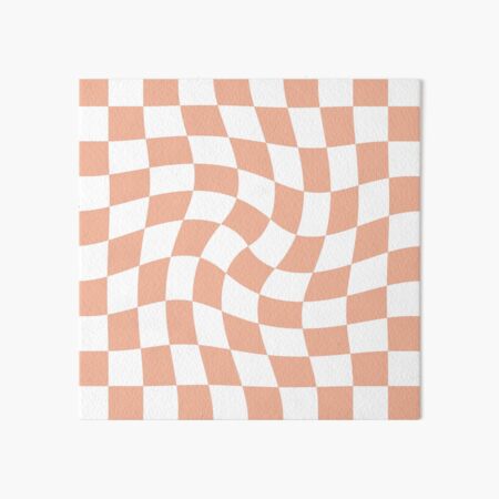 "Trippy Swirl // Peach" Art Board Print by wellingtonboot | Redbubble