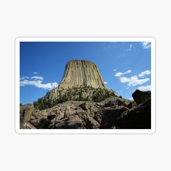 "Travel Devils Tower National Monument in Wyoming" Sticker for Sale by ...