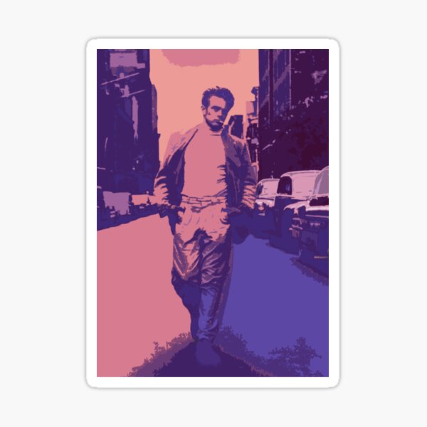 "James Dean pop Art " Sticker by fenixinlove | Redbubble
